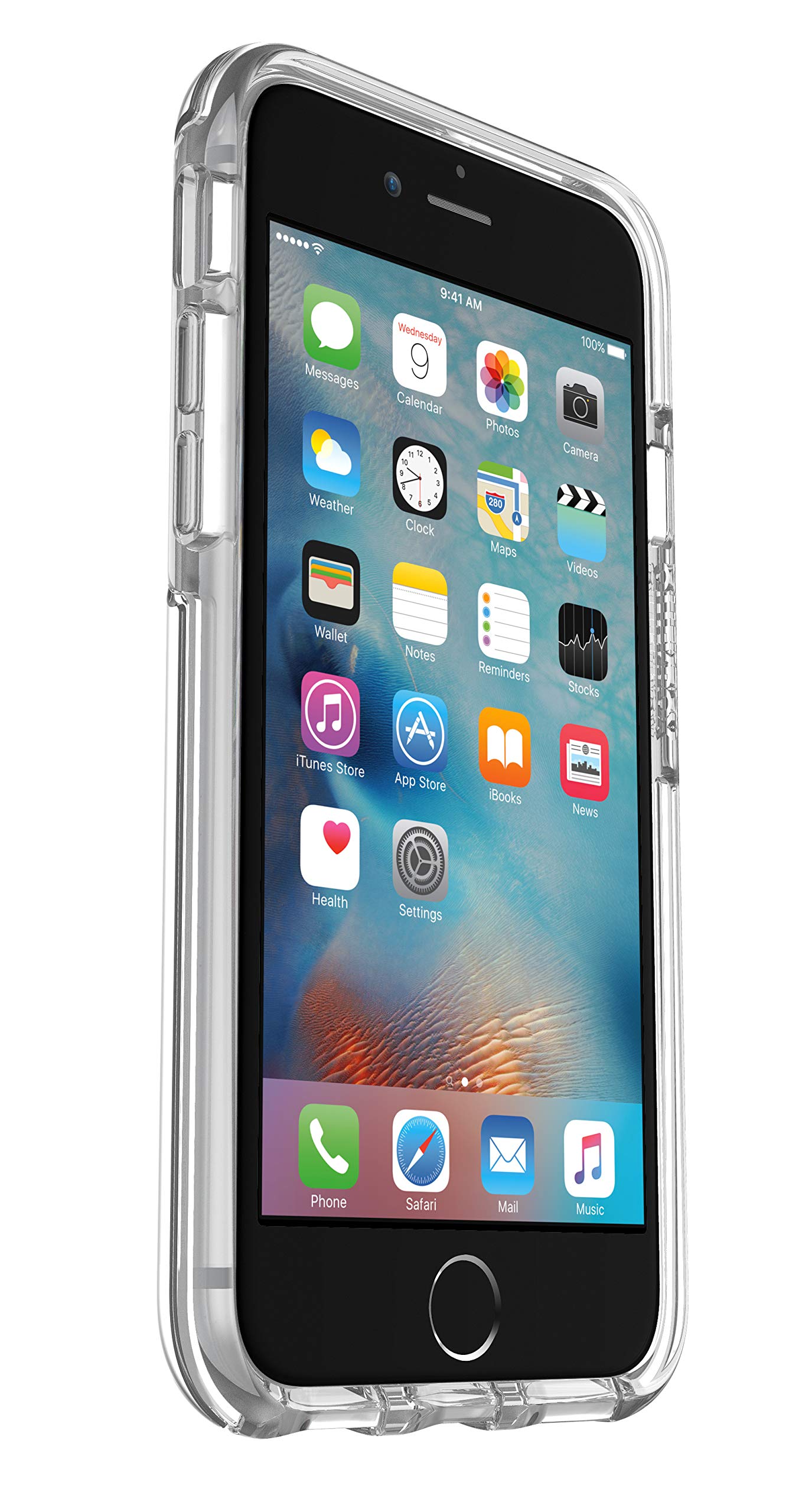 OtterBox SYMMETRY SERIES Slim Case for iPhone 6s & iPhone 6 (NOT PLUS) - Non-Retail Packaging -CLEAR CRYSTAL