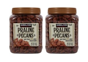 kirkland praline pecans 2.5 lbs(2 pack)