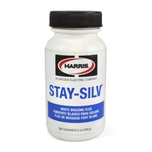 gsparts harris stay-silv silver white brazing flux paste for hi temperature, sswf7