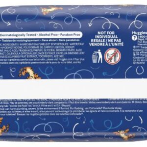 HUGGIES Refreshing Clean Baby Wipes, Disposable Soft Pack (8-Pack, 448 Sheets Total), Scented, Alcohol-Free, Hypoallergenic, Size 1