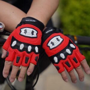 Seibertron Adult Dirtclaw Gloves - Versatile Gloves for Cycling, ATV, and Mountain Biking Red XL