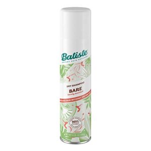 batiste dry shampoo, bare fragrance, refresh hair and absorb oil between washes, waterless shampoo for added hair texture and body, dry shampoo bottle 6.35 oz(pack of 1)