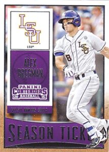 2015 panini contenders alex bregman rc rookie card