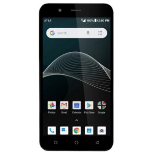 prepaid at&t axia 4g lte 16gb android 8.1 lcd 5.5"