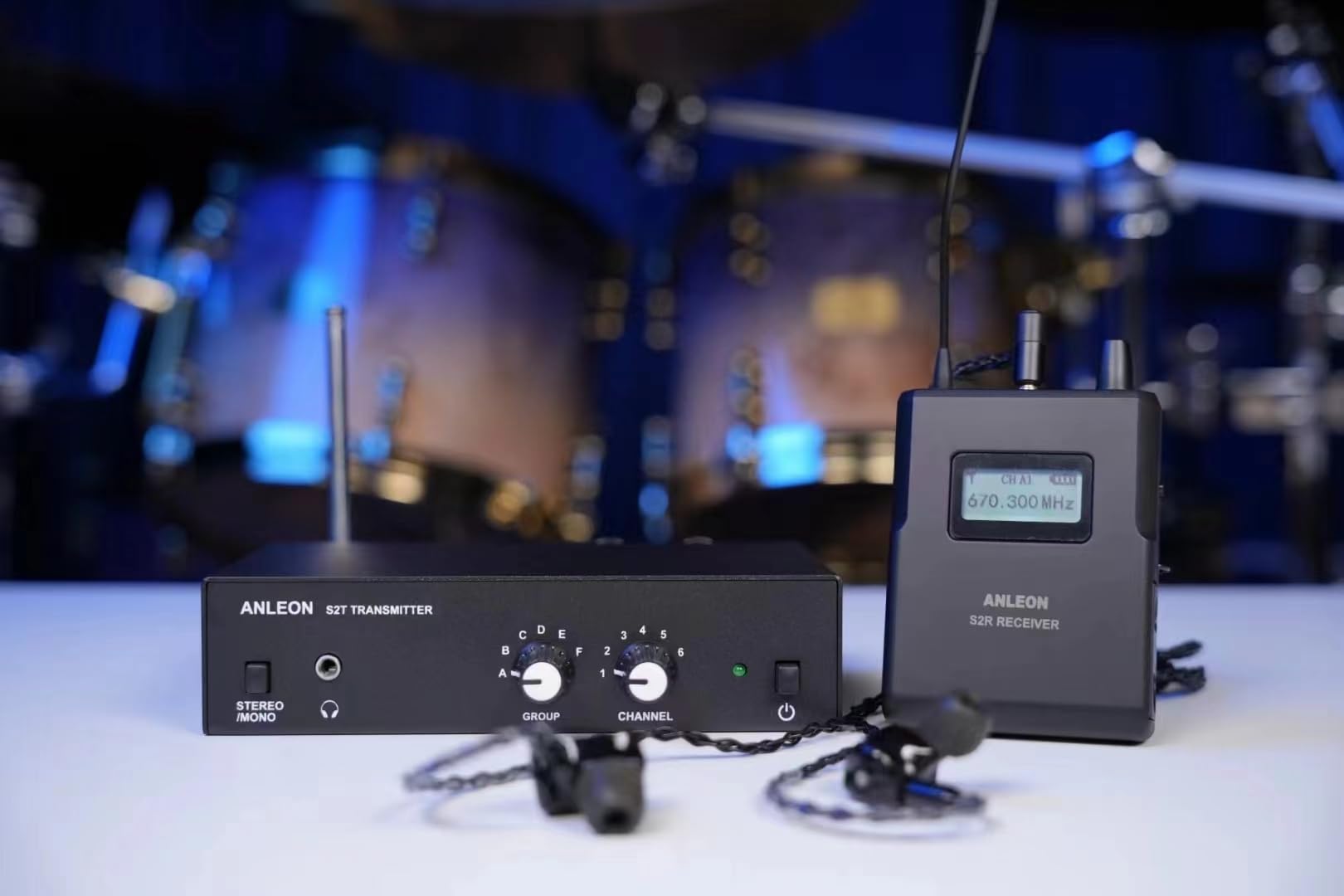 ANLEON S2 UHF Stereo Wireless Monitor System In-ear System (526-535Mhz)