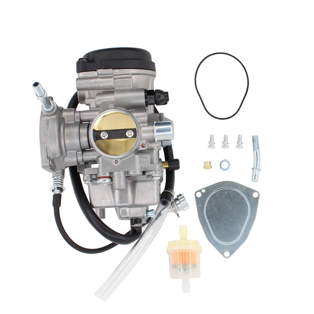 MOTOKU Carburetor Carb for Bruin Big Bear Wolverine Kodiak Grizzly 250 350 400 450 YFM 4x4 ATV