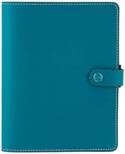 filofax b829952 the original folio, a5 size, dark aqua