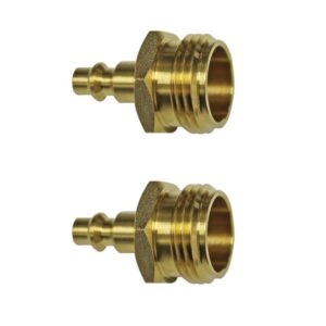 quick products qp-bopqcb-2pk blow out plug with brass quick connect - 2-pack