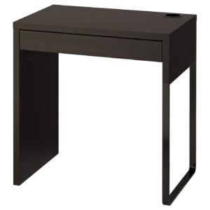 ikea micke desk, black-brown