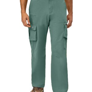 Little Donkey Andy Men's Quick Dry UPF 50+ Cargo Pants, Stretch Lightweight Outdoor Hiking Pants Sage S