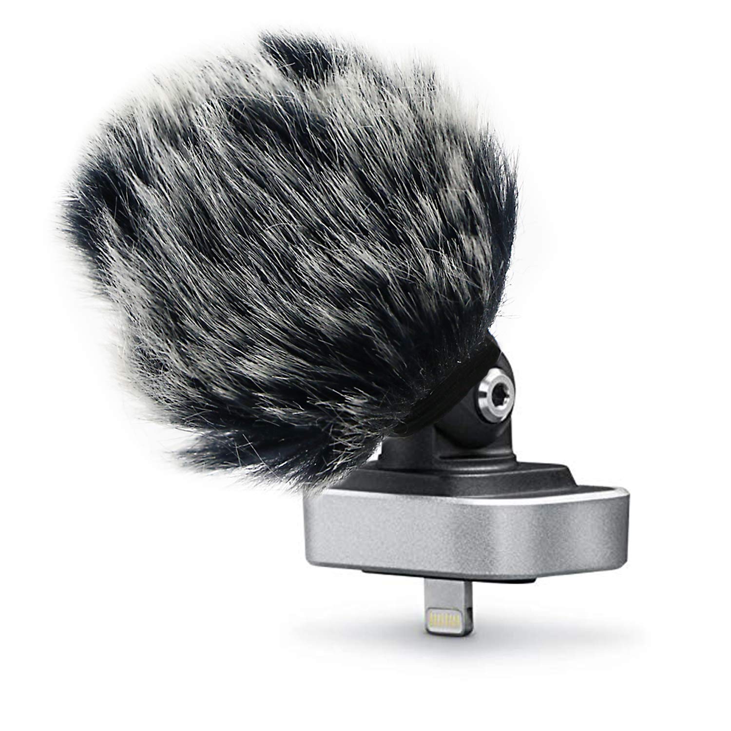 Microphone Furry Windscreen Windjammer for MV88 - Customized Pop Filter Deadcat Windshield Wind Jammer Compatible with Shure MV88 iOS Digital Stereo Condenser Mic by YOUSHARES