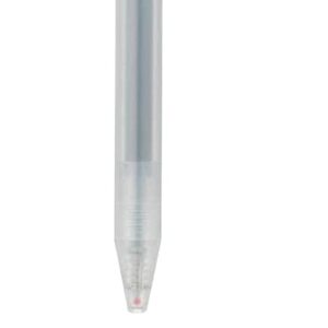 MUJI - 0.5mm Blue Black Smooth Gel Ink Retractable Ballpoint Pen (10 Pieces)