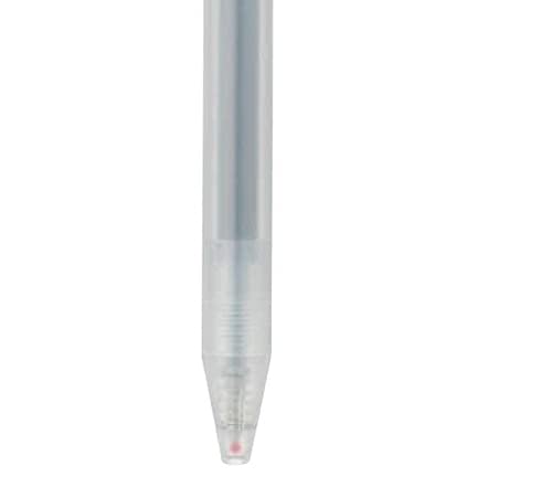 MUJI - 0.5mm Blue Black Smooth Gel Ink Retractable Ballpoint Pen (10 Pieces)