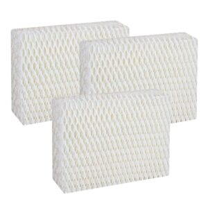 mumaxun 3-pack replacement humidifier wick filters wf813 for cool mist humidifiers fits procare pccm-832n & relion rcm-832n, robitussin dh-832, duracraft dh-830, sesame street sh100 & sh200