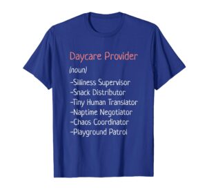 childcare provider t shirt - funny definition