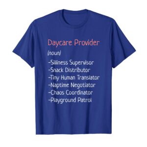 Childcare Provider T Shirt - Funny Definition