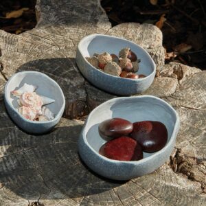 Yellow Door Rustic Bowls, Set of 3