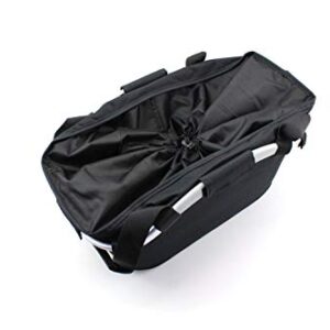 Basil Classic Carry All Rear Basket, Black, 22 Litre