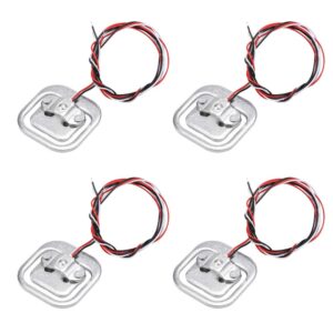 ximimark 4pcs 50kg body load cell weighing sensor resistance strain half-bridge human scale load sensor diy