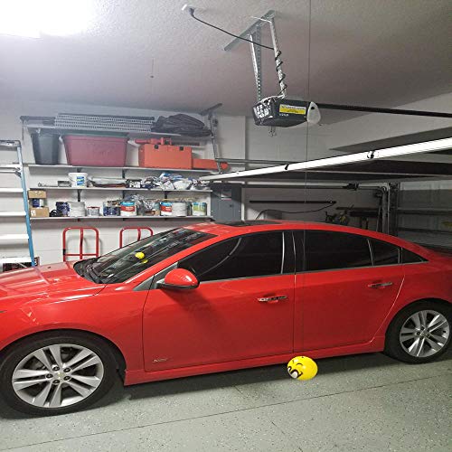 PAUTO-P Double Garage Parking Aid-Parking Ball Guide System，Parking Assistant kit Includes a retracting Ball Sensor Assist Solution.A Perfect Garage Parking Indicator