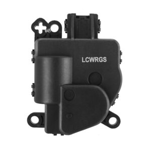 lcwrgs hvac blend door actuator compatible with jeep grand cherokee 2011 2012 2013, dodge durango 2011-2013, heater air door actuator, replace oe 604-045, 68079488aa, 68079488ab