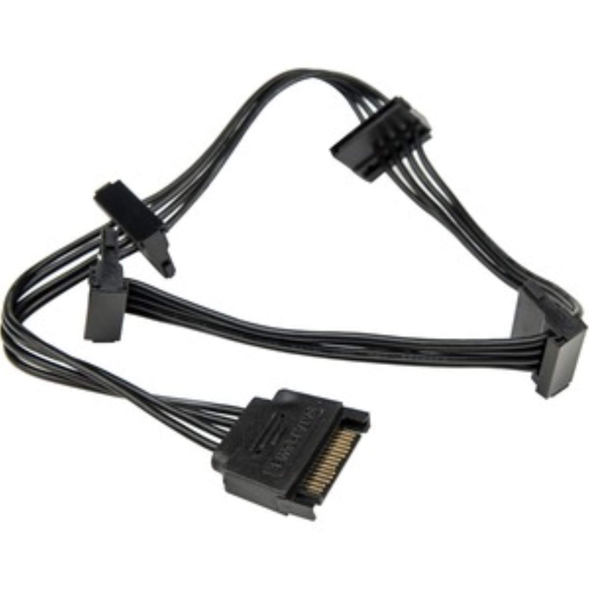 Rocstor Splitter Cord - for Hard Drive, Solid State Drive, Optical Drive - Black