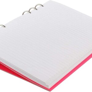 Filofax B145003 Refillable Saffiano Fluoro Clipbook, A5 Size, Pink