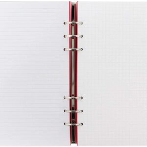 Filofax B145003 Refillable Saffiano Fluoro Clipbook, A5 Size, Pink