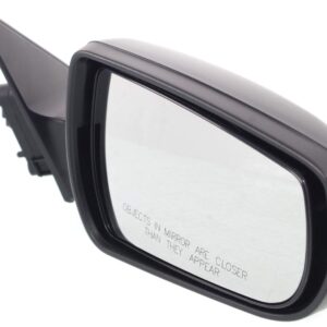 Kool-Vue Mirror Compatible with 2013-2015 Chevrolet Malibu & 2016 Malibu Limited Passenger Side Textured Black, Power Glass