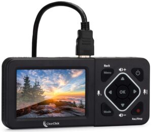 clearclick hd video capture box ultimate - capture and stream video from hdmi, rca, vhs, vcr, dvd, camcorders, hi8