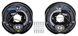 dexter 7,000 lb trailer axle nev-r-adjust 12"x2" electric brake kit-left & right hand (023-464-00 & 023-465-00)