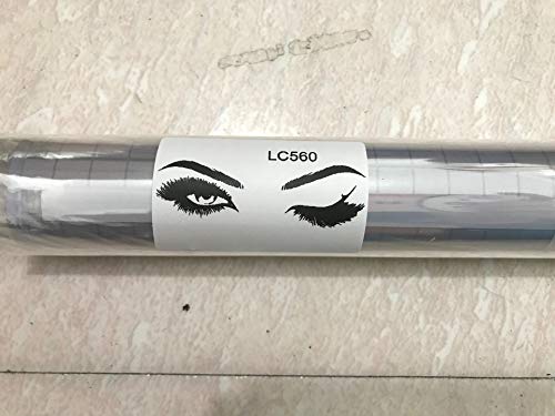 DXLING 49.2inch Large Beauty Salon Eyelash Wall Decor Stickers Make Up Store Home Decoration Murals (LC560 Black）