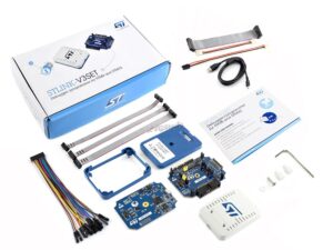 stlink-v3set microcontrollers st stm8 and stm32 mcu usb swim jtag swd modular stand-alone in-circuit debugger programmer (spi, i2c, can, gpios) @xyg