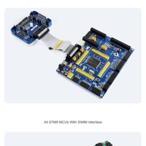 STLINK-V3SET Microcontrollers ST STM8 and STM32 MCU USB Swim JTAG SWD Modular Stand-Alone in-Circuit Debugger Programmer (SPI, I2C, CAN, GPIOs) @XYG