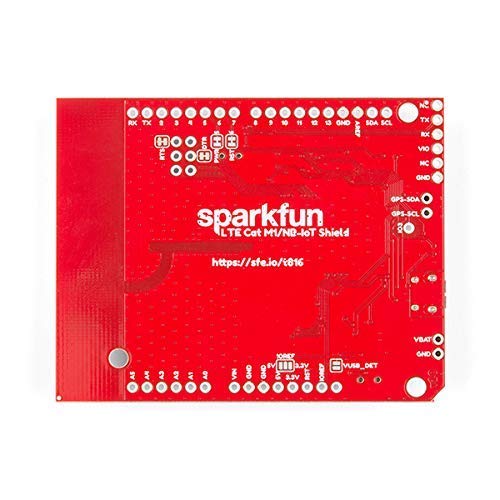 Electronics123 SparkFun LTE CAT M1/NB-IoT Shield - SARA-R4 (with Hologram SIM Card)