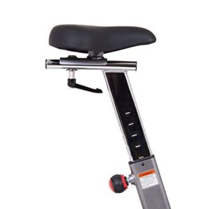 Body Rider BCY6000, Indoor Upright Bike with Curve-Crank Technology, Rear Flywheel, Grey/Black/Red