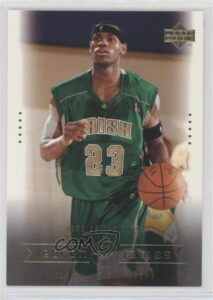 lebron james (basketball card) 2003-04 upper deck - box set lebron james #6