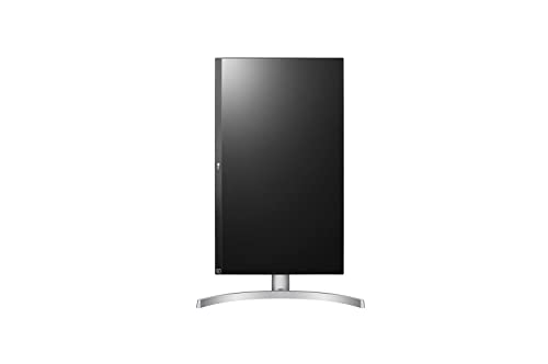 LG 27UL650-W Monitor 27" 4K UHD (3840 x 2160) IPS Display, VESA DisplayHDR 400, sRGB 99% Color Gamut, Radeon FreeSync, 3-Side Virtually Borderless Display- White