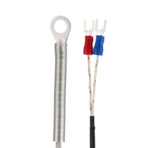 uxcell K Type Thermocouple 6mm Dia Temperature Sensor Probe(0 to 600C) 5ft