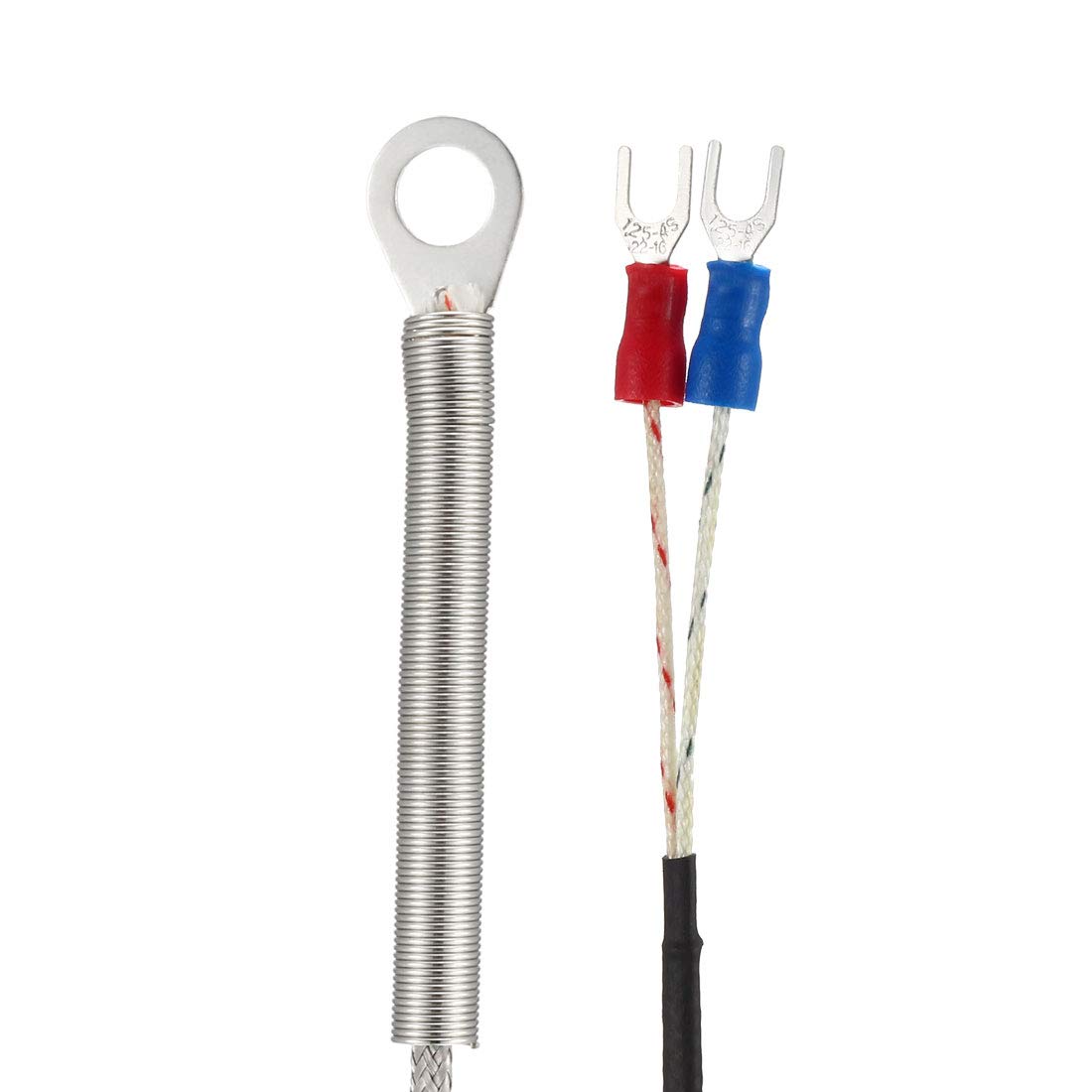 uxcell K Type Thermocouple 6mm Dia Temperature Sensor Probe(0 to 600C) 5ft