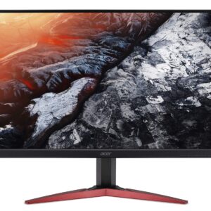 Acer KG251Q Fbmidpx 24.5" Full HD (1920 x 1080) TN 144Hz Monitor with AMD Radeon FreeSync Technology (Display Port, HDMI & DVI), Black UM.KX1AA.F03