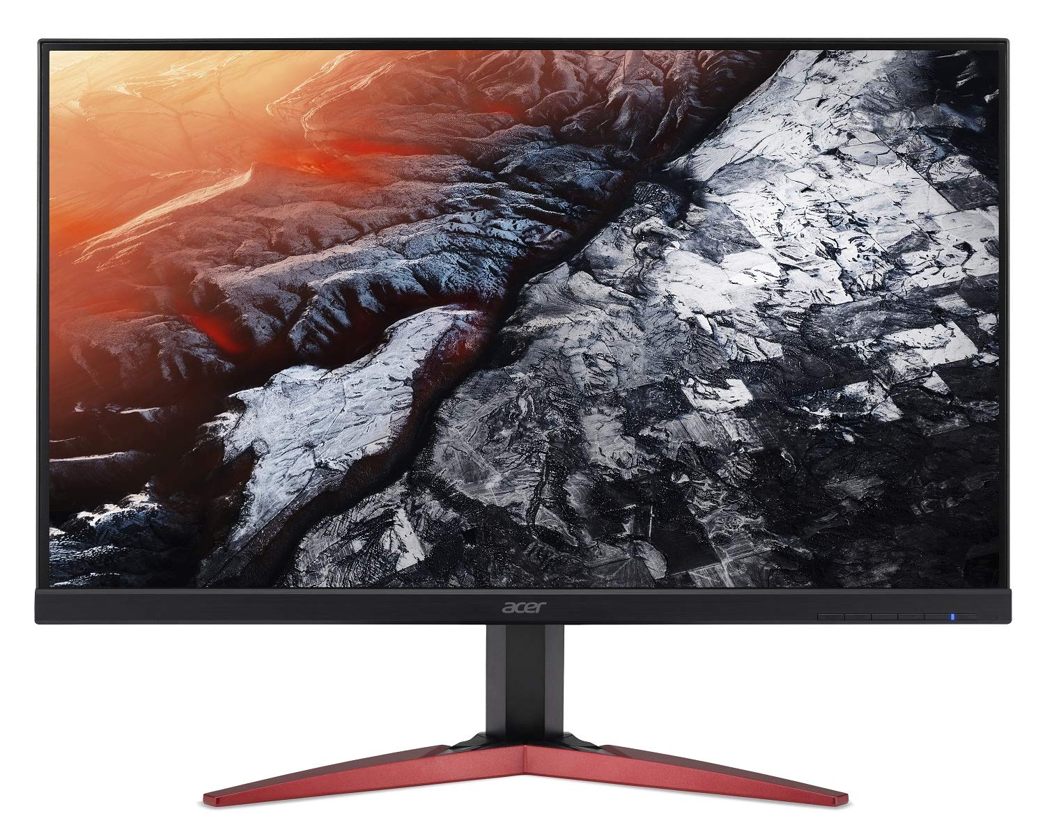 Acer KG251Q Fbmidpx 24.5" Full HD (1920 x 1080) TN 144Hz Monitor with AMD Radeon FreeSync Technology (Display Port, HDMI & DVI), Black UM.KX1AA.F03