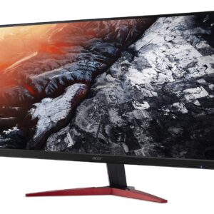 Acer KG251Q Fbmidpx 24.5" Full HD (1920 x 1080) TN 144Hz Monitor with AMD Radeon FreeSync Technology (Display Port, HDMI & DVI), Black UM.KX1AA.F03