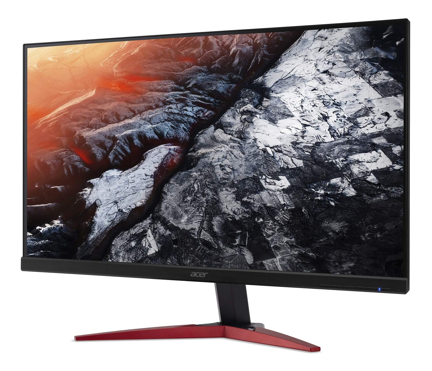 Acer KG251Q Fbmidpx 24.5" Full HD (1920 x 1080) TN 144Hz Monitor with AMD Radeon FreeSync Technology (Display Port, HDMI & DVI), Black UM.KX1AA.F03