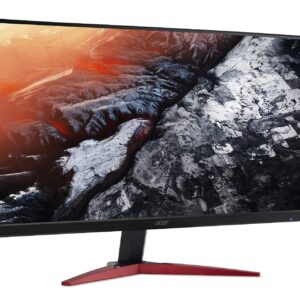 Acer KG251Q Fbmidpx 24.5" Full HD (1920 x 1080) TN 144Hz Monitor with AMD Radeon FreeSync Technology (Display Port, HDMI & DVI), Black UM.KX1AA.F03