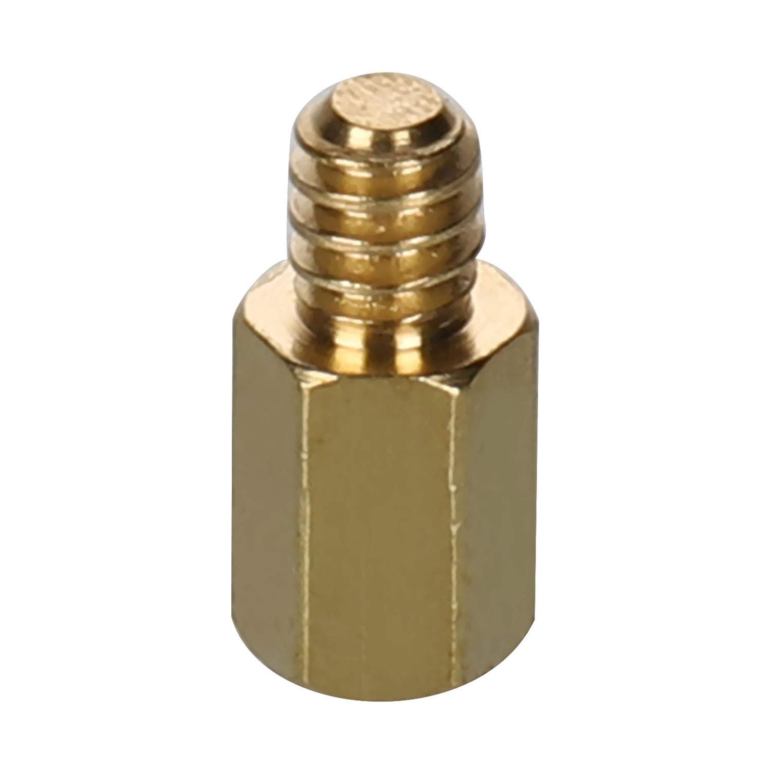 HanTof 6-32 Brass Motherboard Standoffs,ATX Case Standoffs, ATX Standoff for ATX Computer Case - 20 Pack