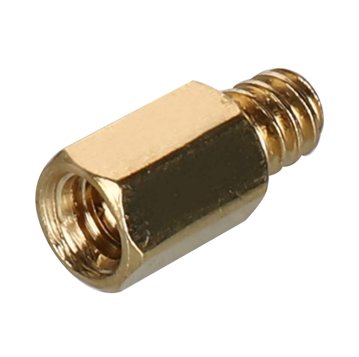 HanTof 6-32 Brass Motherboard Standoffs,ATX Case Standoffs, ATX Standoff for ATX Computer Case - 20 Pack