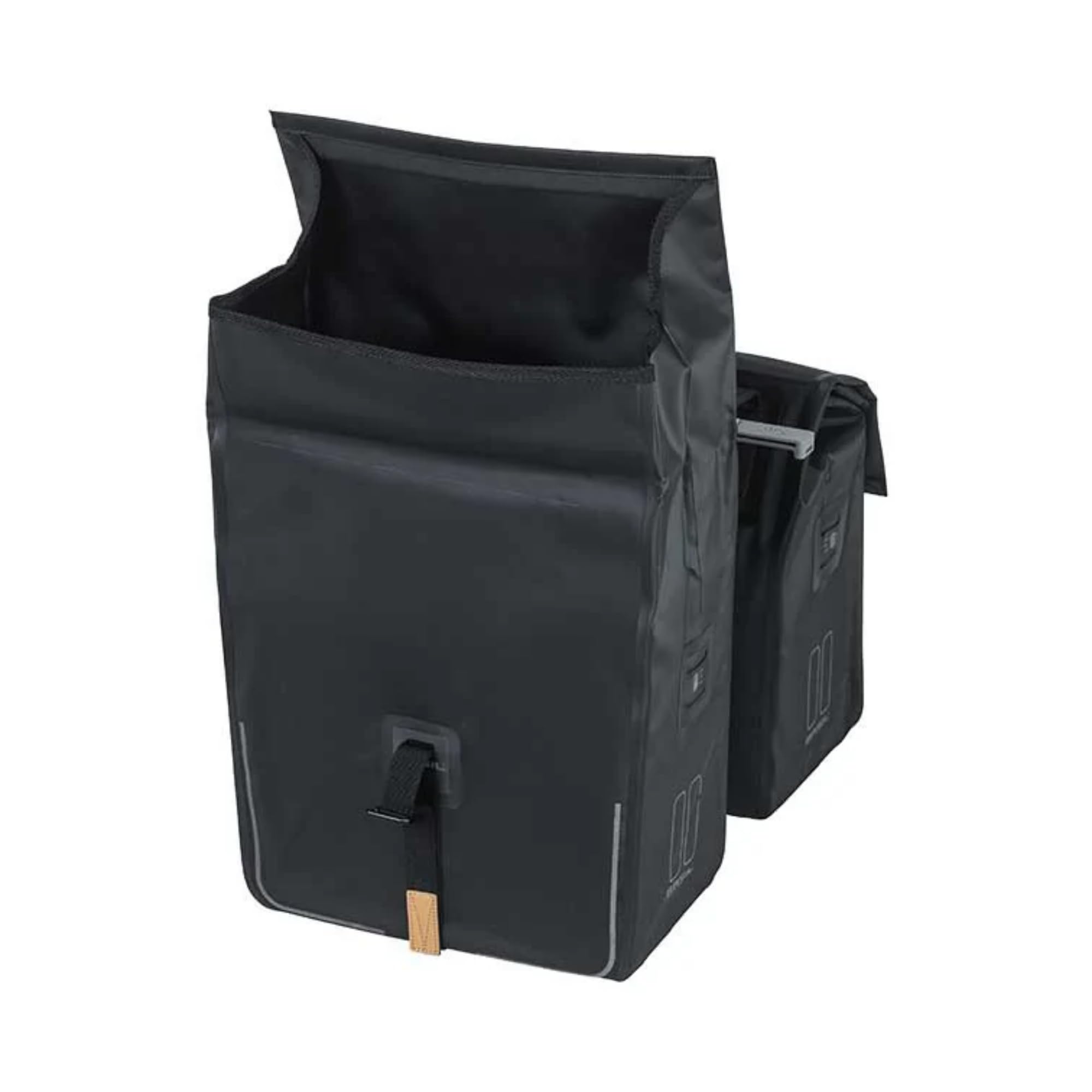 Basil, Urban Dry MIK, Double Pannier, 50L, Black (17782)