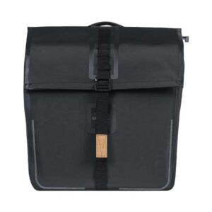 Basil, Urban Dry MIK, Double Pannier, 50L, Black (17782)