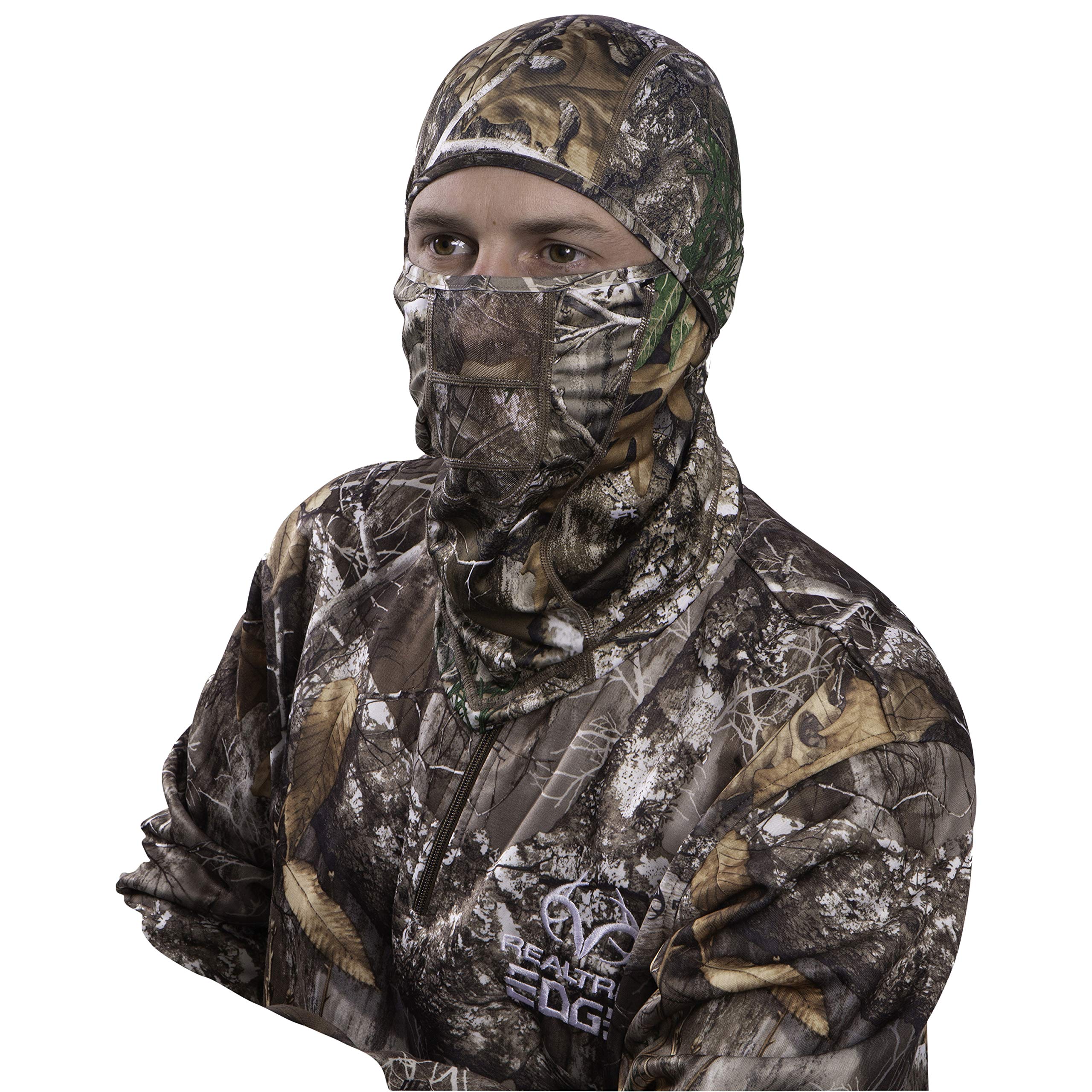 Allen Company Vanish Unisex Camo Balaclava - Hunting Face Cover - Ideal Hunting Gear for Men and Women - Realtree Edge, Camo